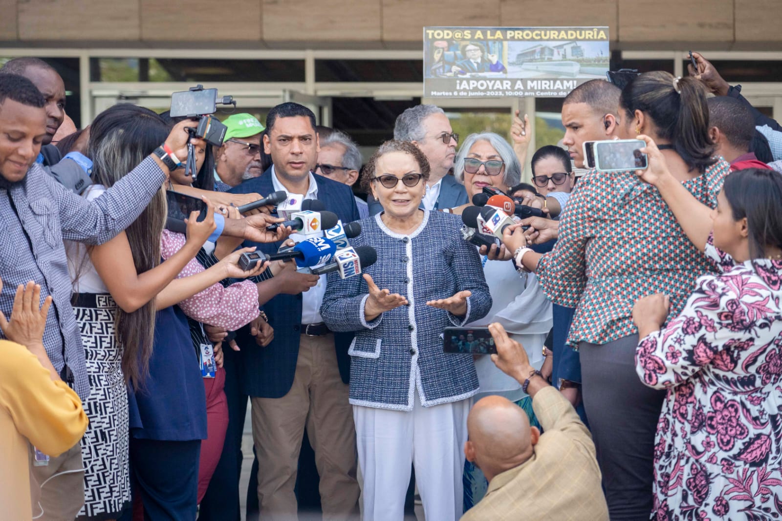 Procuradora Miriam Germán Brito agradece apoyo del Ministerio Público y ...